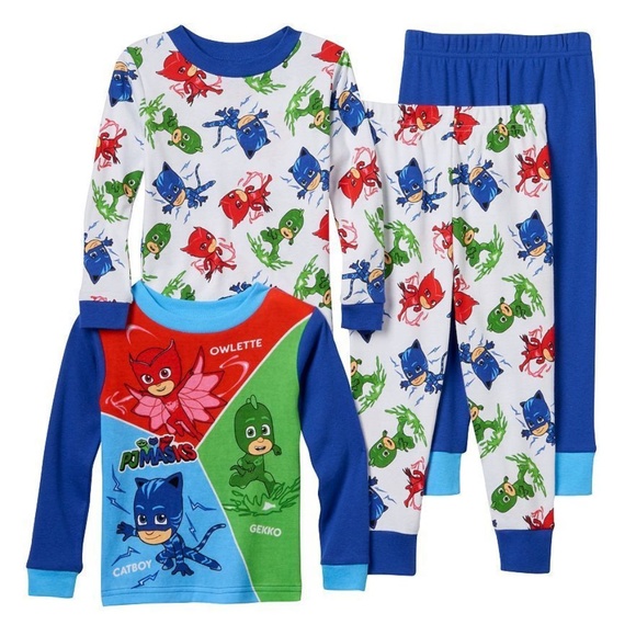 PJ Masks | Pajamas | Pj Masks 4 Piece Pajama Set | Poshmark